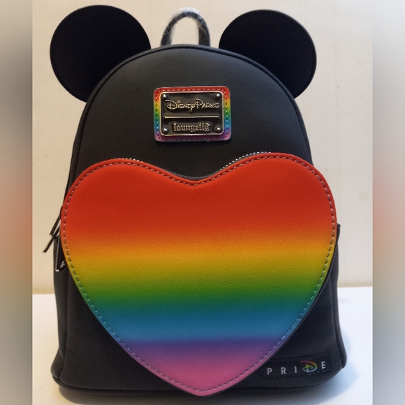 Loungefly | Bags | Sold Mickey Backpack The Walt Disney Company Pride ...